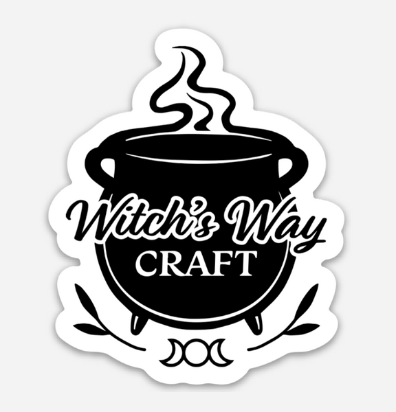 WWC Logo Sticker – Witch's Way Craft - Thirteen Circles