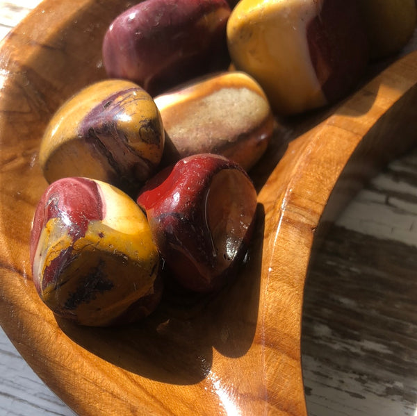 Mookaite Jasper Tumble – Witch's Way Craft - Thirteen Circles